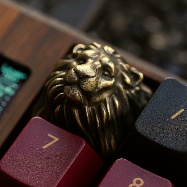 Brass Keycap Artisan Keyboard - Etsy