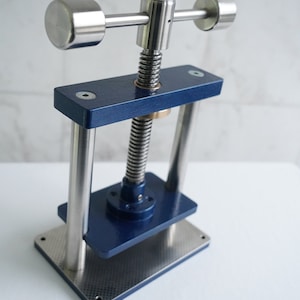 Restored Heavy Duty Hand Press Machine for Leather Crafting ...