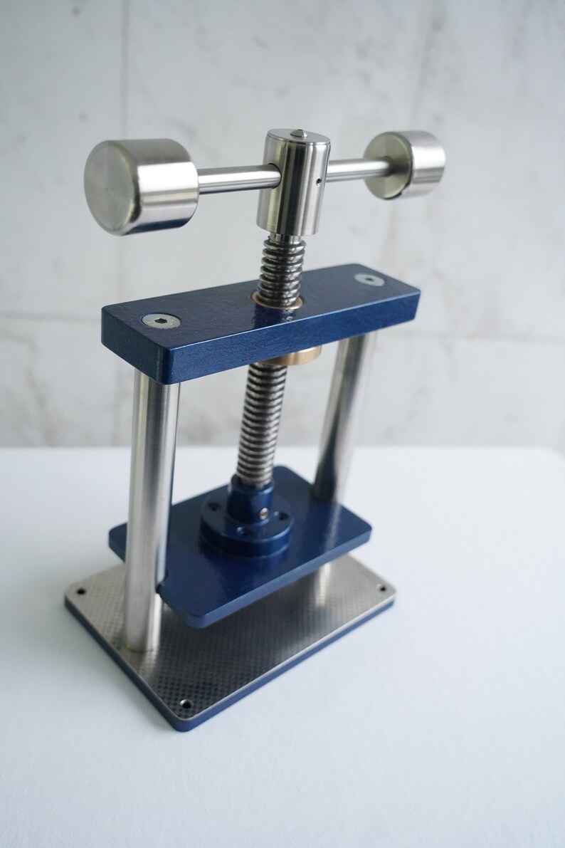 Restored Heavy Duty Hand Press Machine for Leather Crafting ...