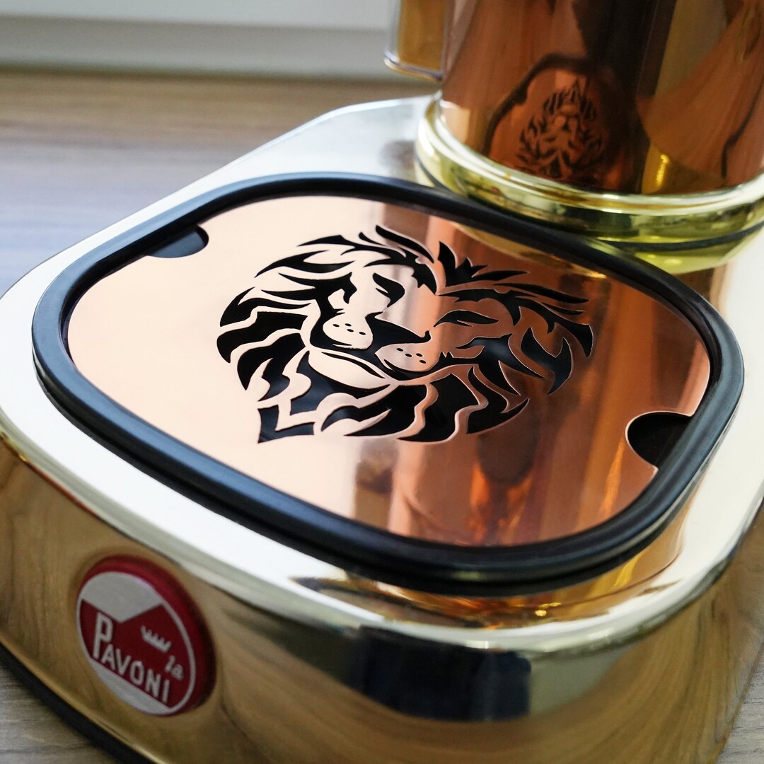 La Pavoni Lion Copper Drip Tray Grate - Custom Artisan Drip Tray for La ...