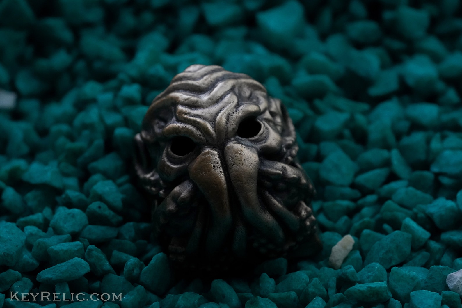 The Great Old One Cthulhu Solid Bronze Metal Premium Keycap | Etsy