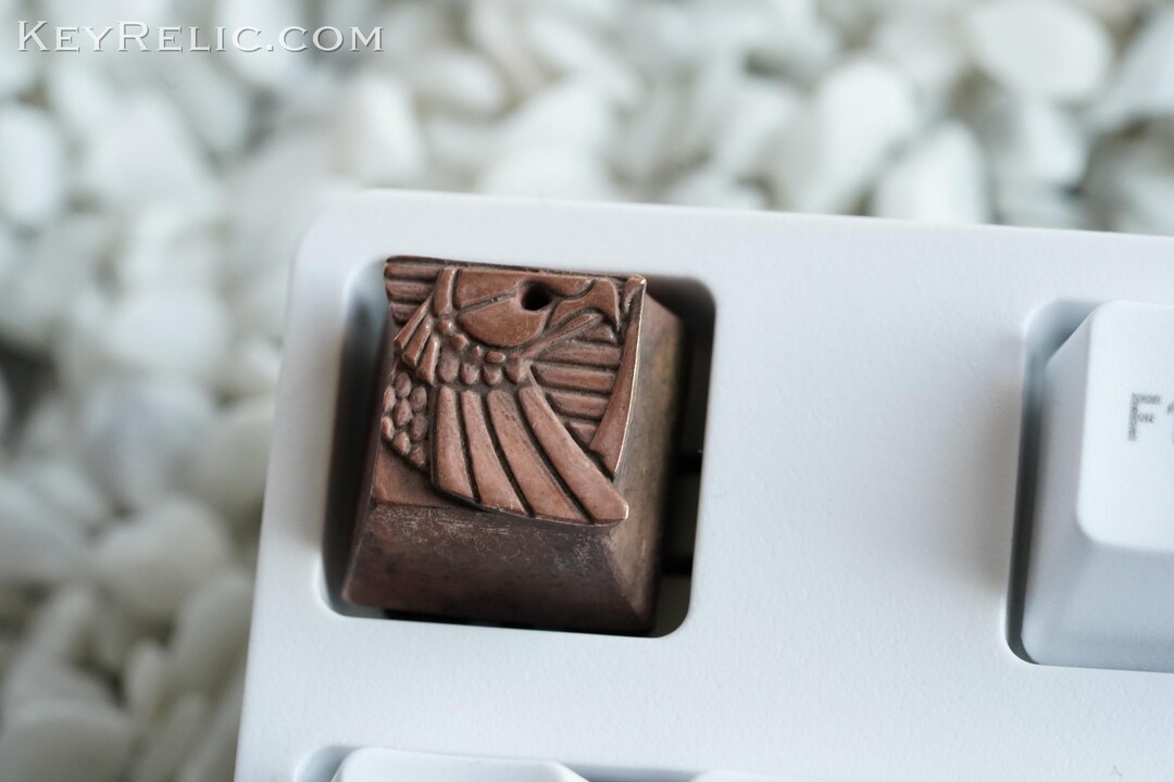 Atreides Eagle - Solid Brass With Copper Patina Artisan Keycap for ...