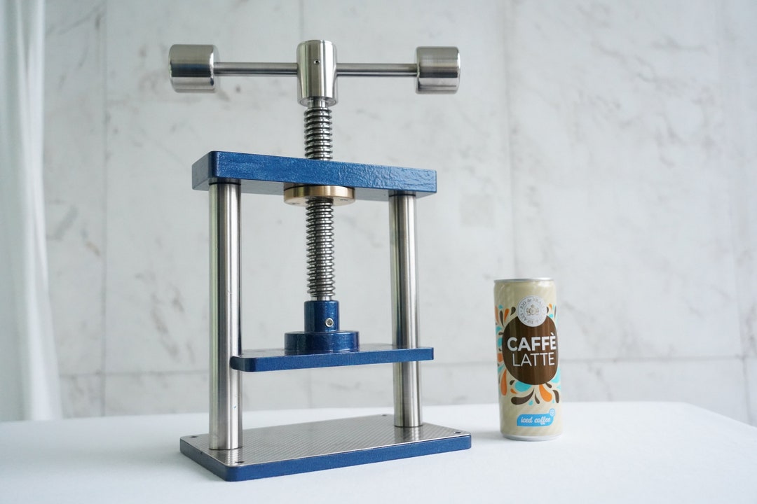 Restored Heavy Duty Hand Press Machine for Leather Crafting ...