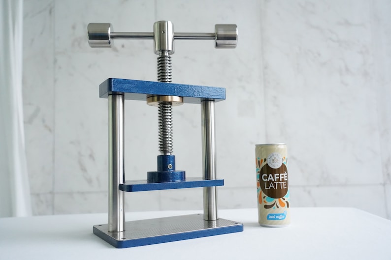 Restored Heavy Duty Hand Press Machine for Leather Crafting ...