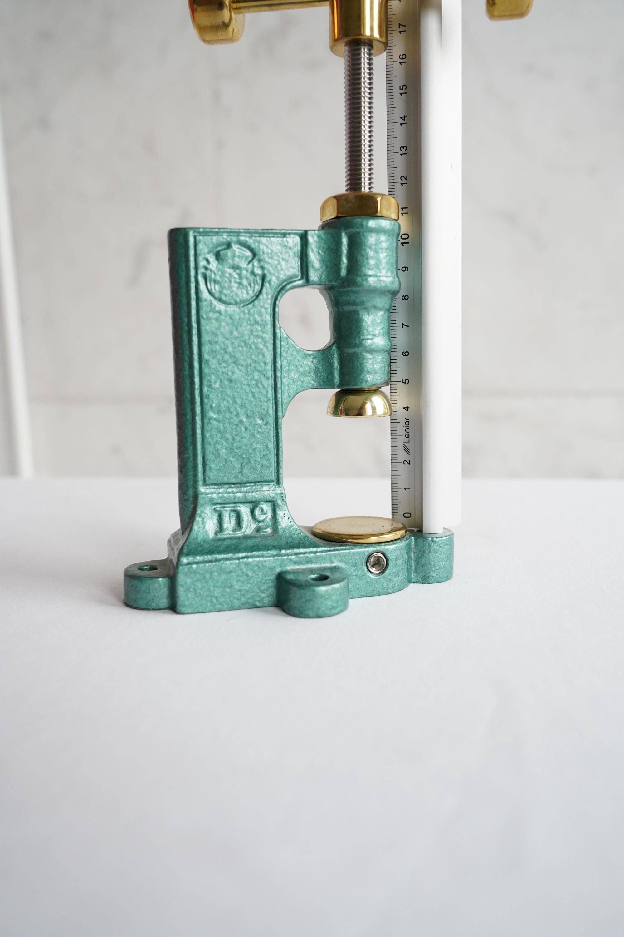 Restored Hand Press Machine for Leather Crafting - Leatherwork / Gift ...