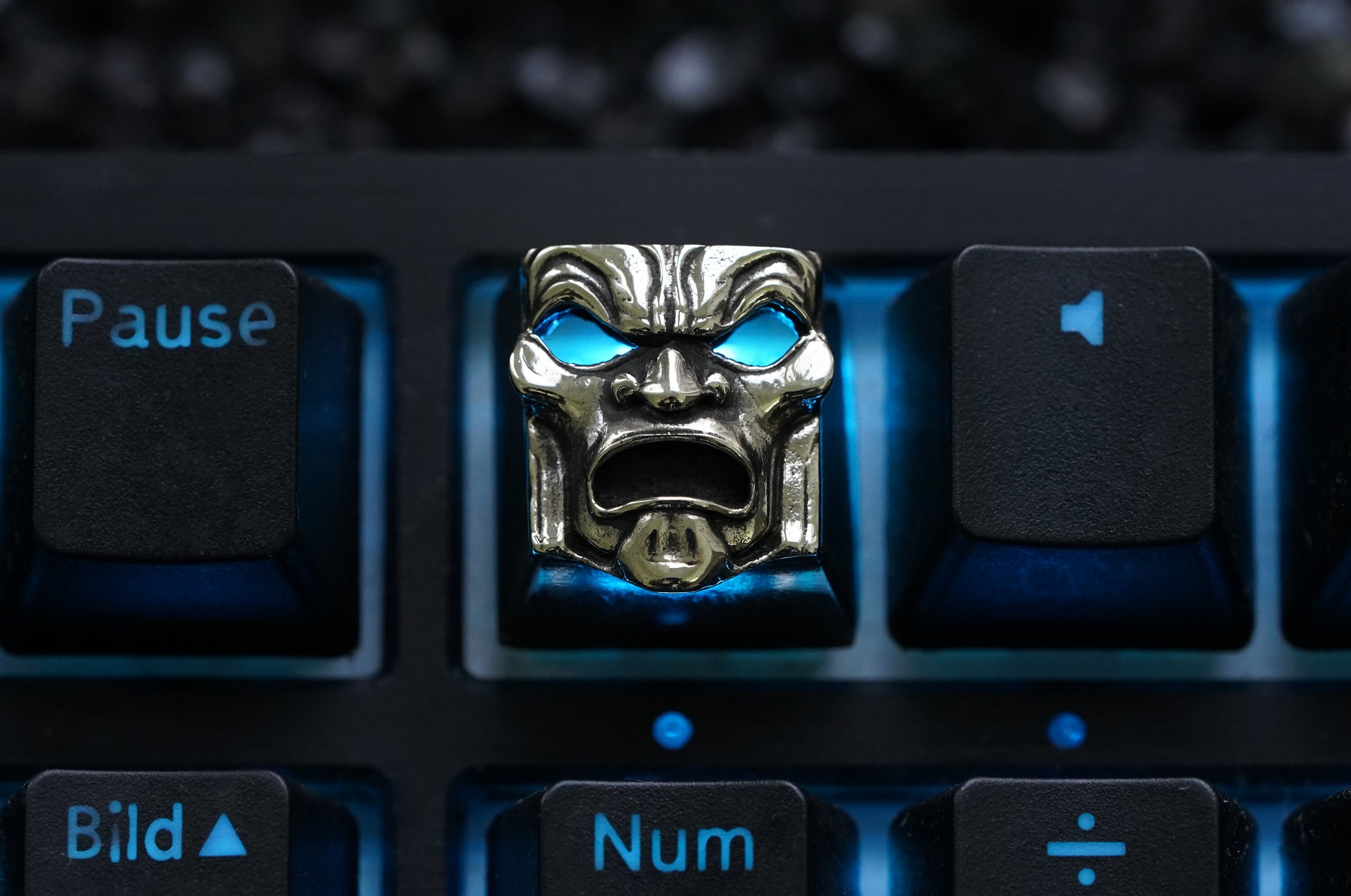 Immortal Solid Metal Keycap from KeyRelic / Artisan / Cherry | Etsy