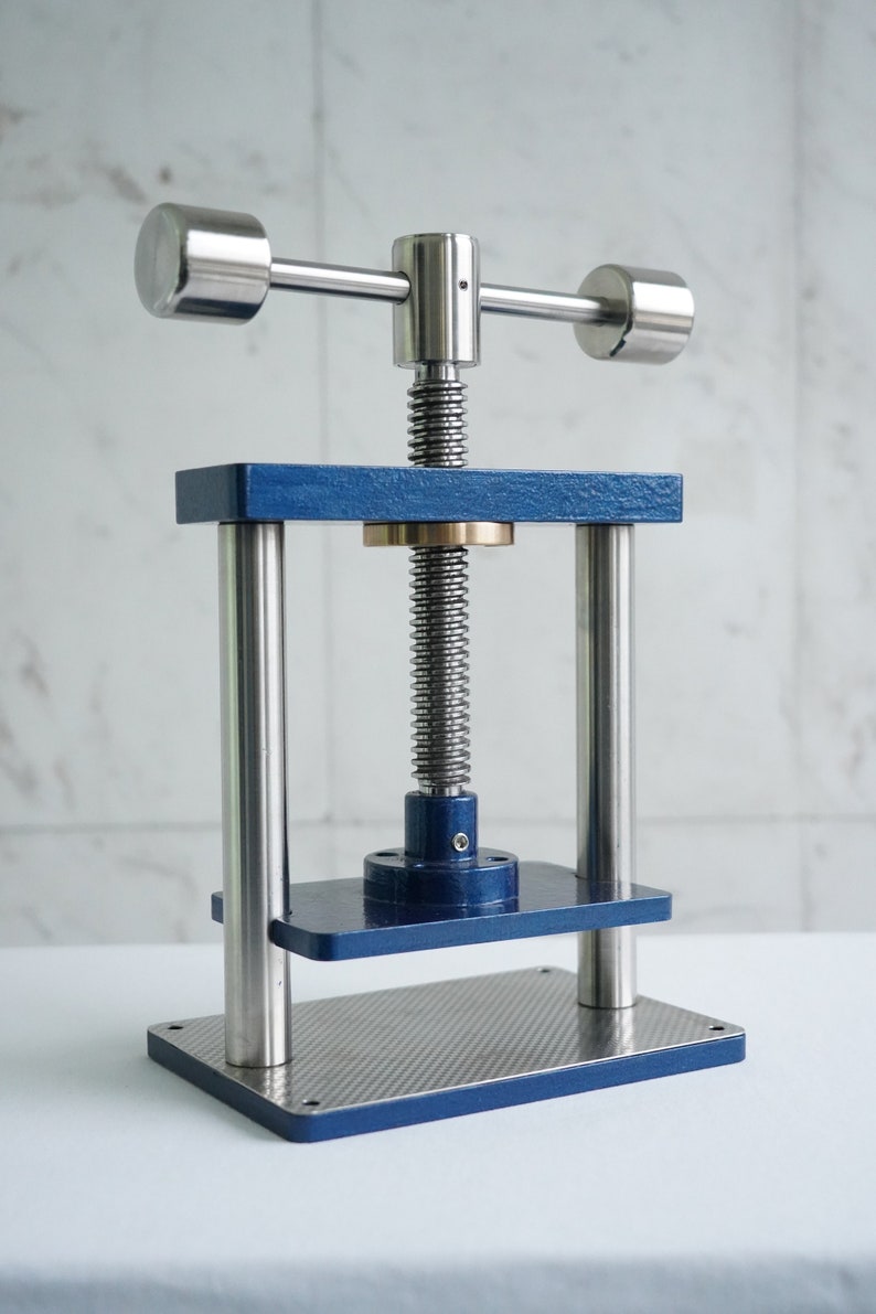 Restored Heavy Duty Hand Press Machine for Leather Crafting ...