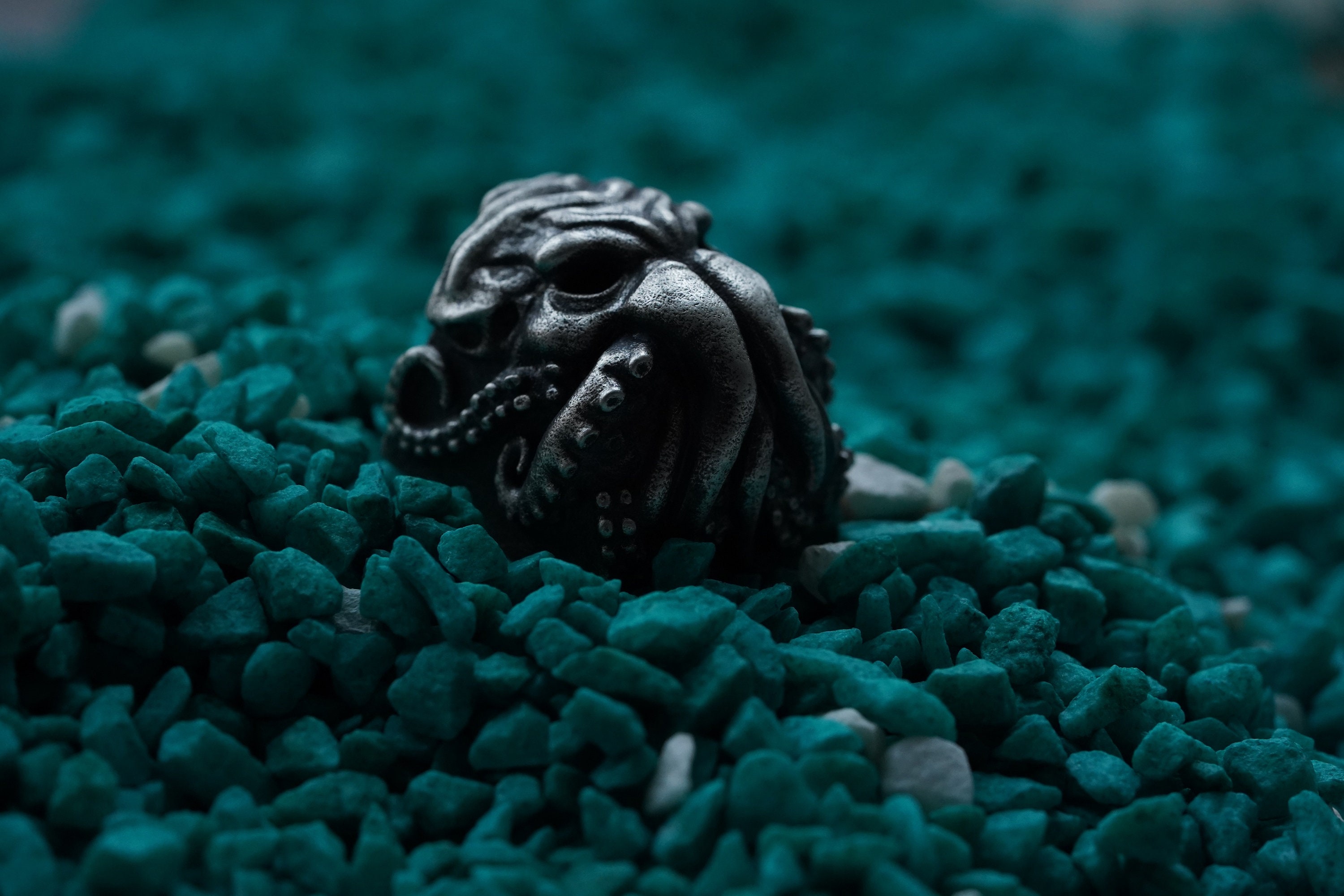 The Great Old One Cthulhu Solid Bronze Metal Premium Keycap - Etsy
