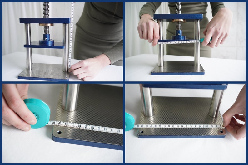 Restored Heavy Duty Hand Press Machine for Leather Crafting ...