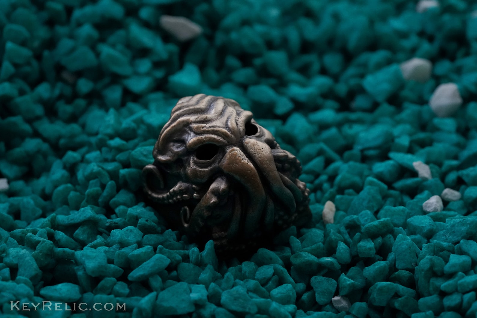 The Great Old One Cthulhu Solid Bronze Metal Premium Keycap - Etsy