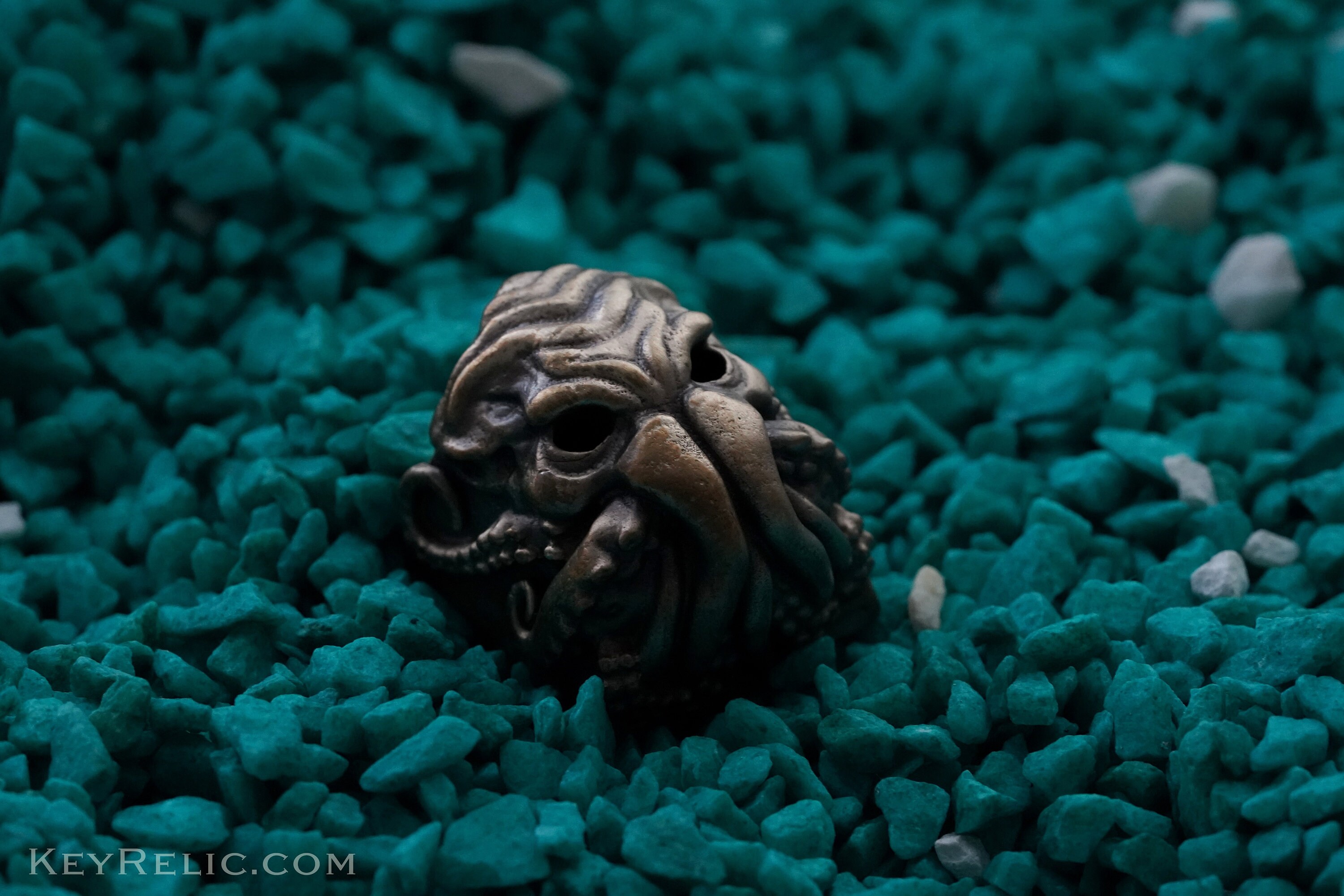 The Great Old One Cthulhu Solid Bronze Metal Premium Keycap | Etsy