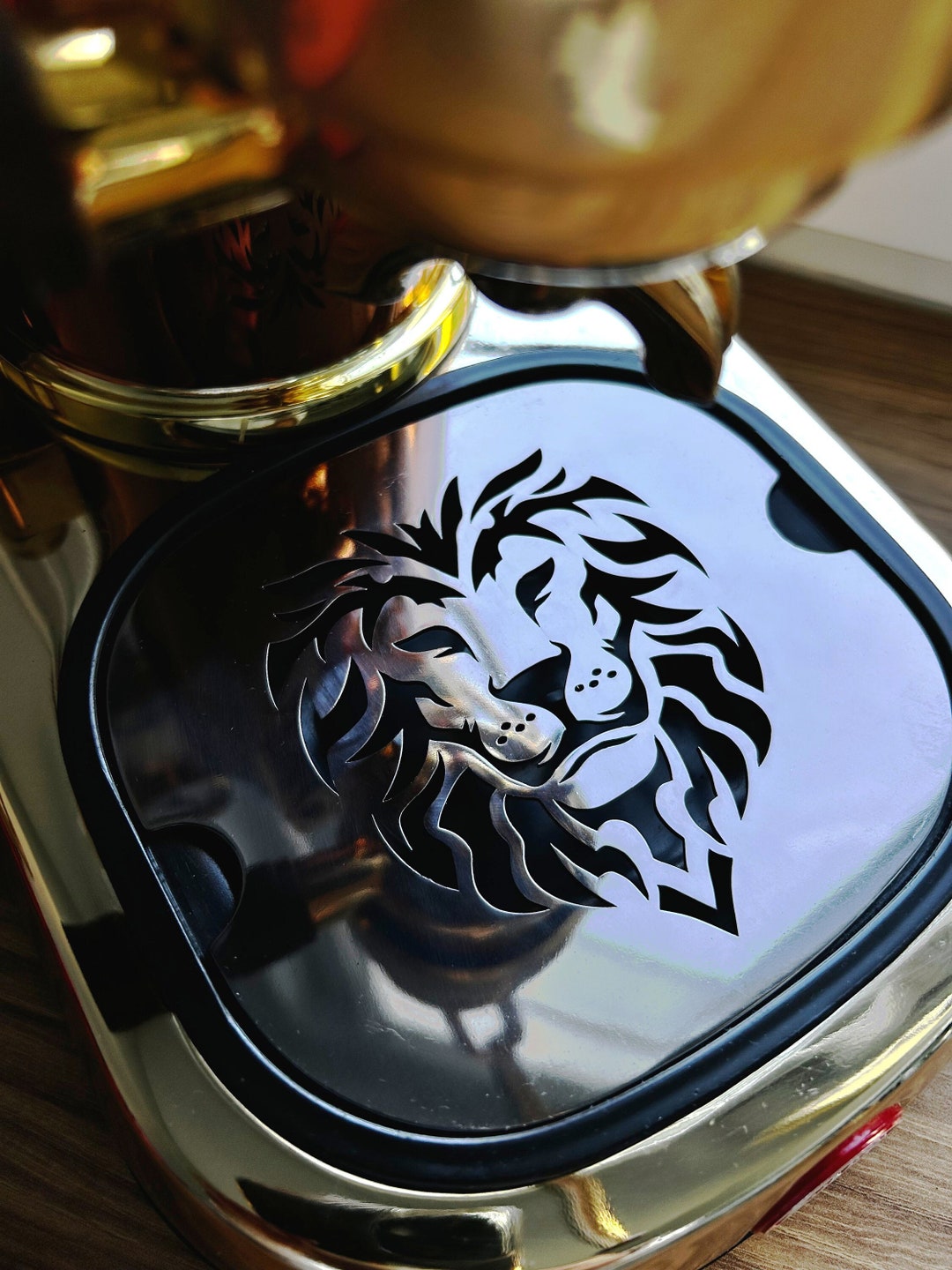 La Pavoni Lion Black Drip Tray Grate - Custom Artisan Drip Tray for La ...