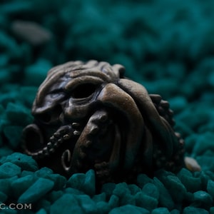 The Great Old One - Cthulhu Solid Bronze Metal Premium Keycap Artisan ...