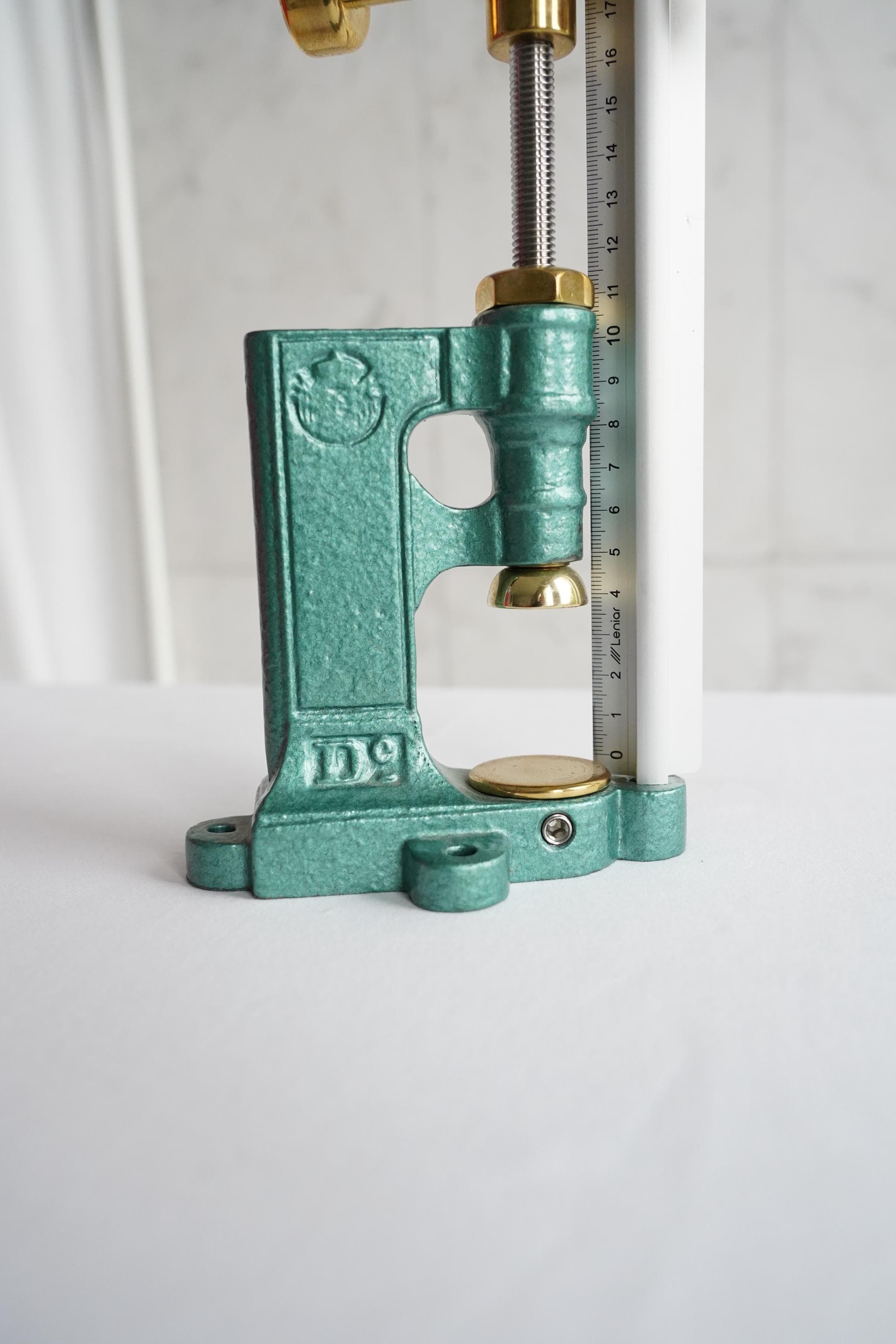Restored Hand Press Machine for Leather Crafting - Leatherwork / Gift ...
