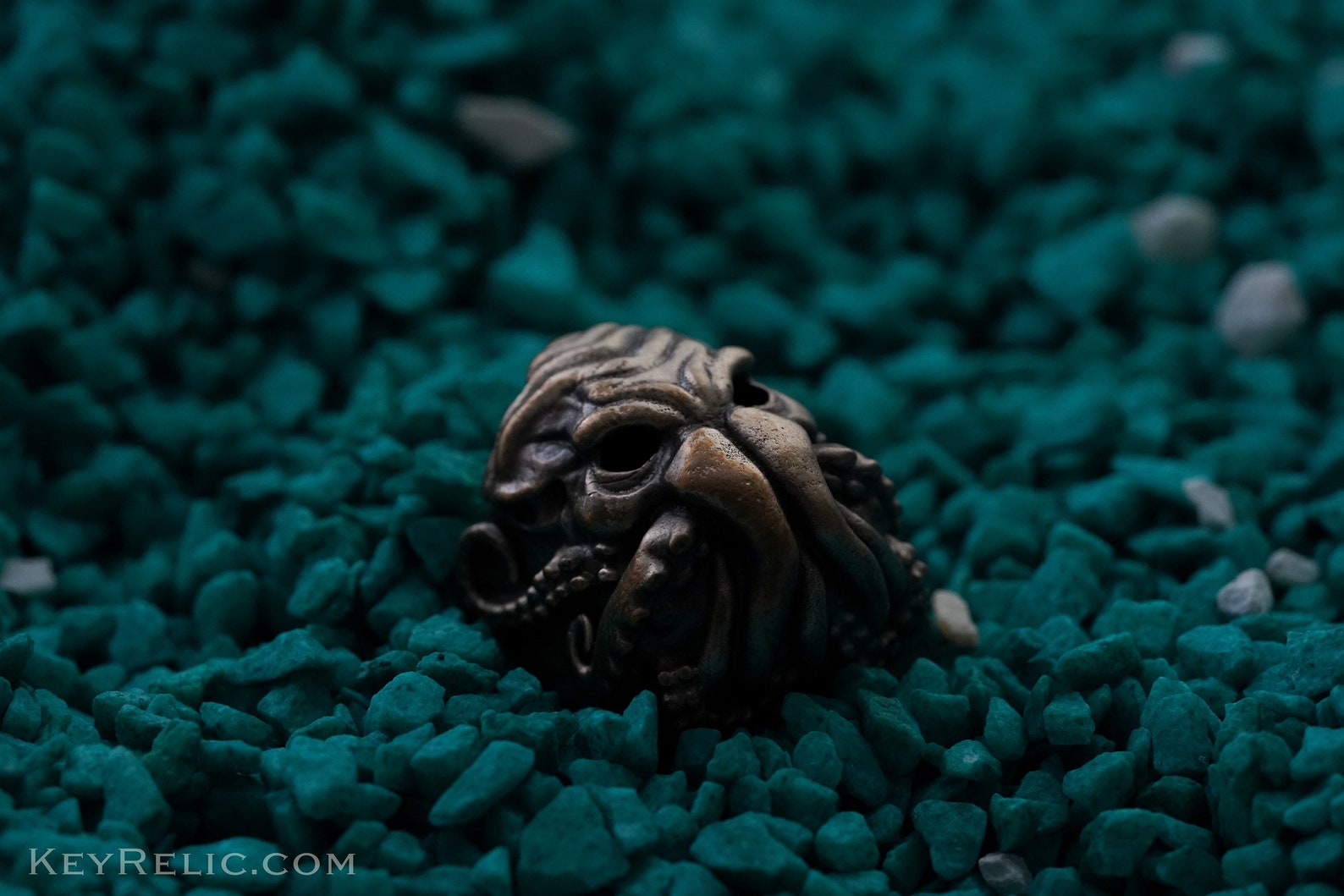 The Great Old One Cthulhu Solid Bronze Metal Premium Keycap - Etsy
