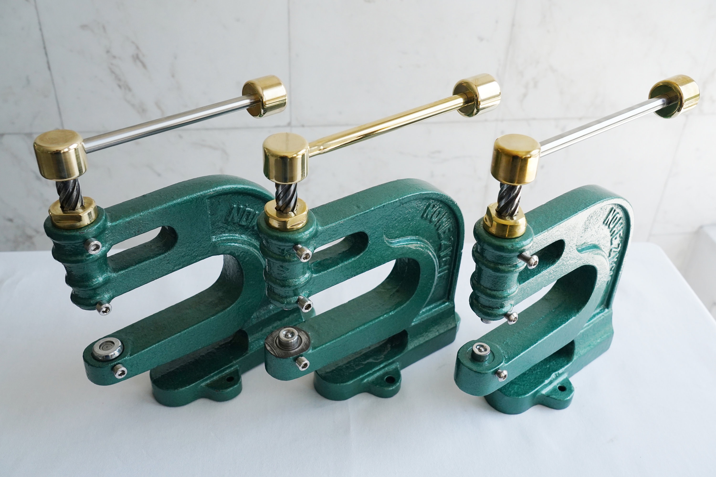 Vintage Restored Upcycled Cast Iron Rivet Press / Spindle Press ...