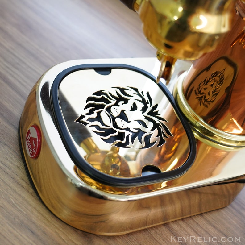La Pavoni Lion Brass Drip Tray Grate Custom Artisan Drip - Etsy
