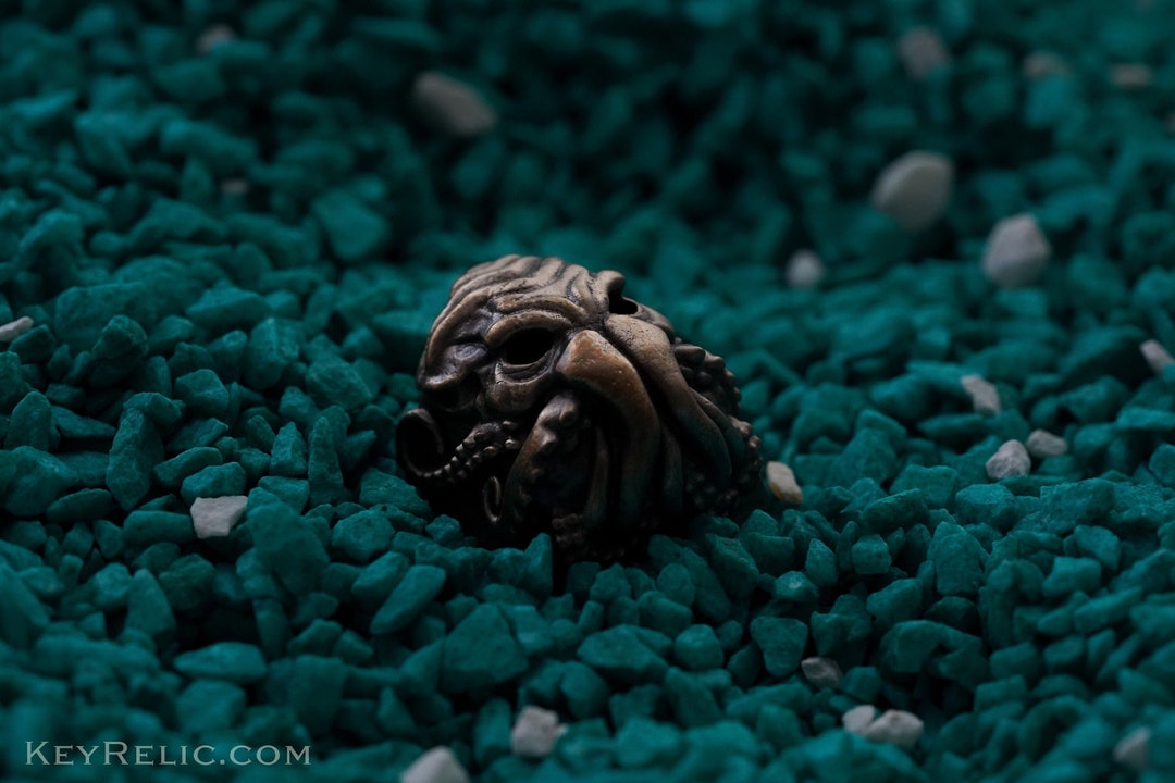 The Great Old One - Cthulhu Solid Bronze Metal Premium Keycap Artisan ...