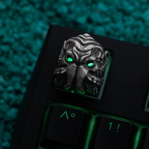 The Great Old One - Cthulhu Solid Sterling Silver Premium Keycap ...
