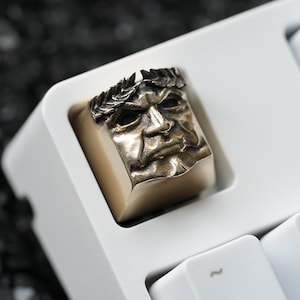The Emperor - Solid Bronze Metal Premium Keycap Artisan Mechanical ...