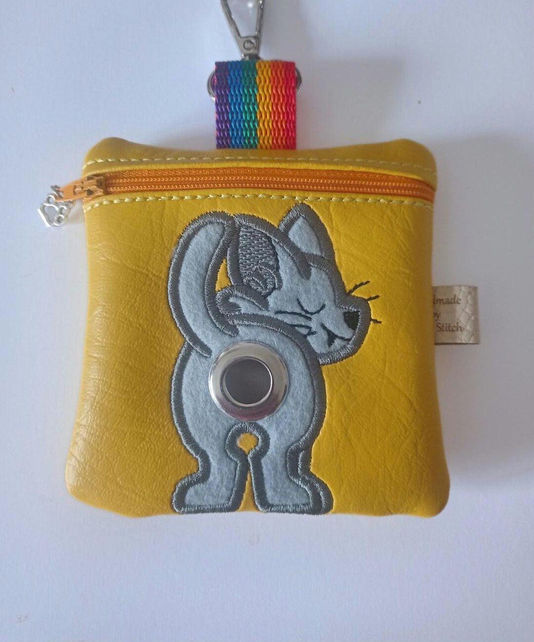 Cat Poop/nappy/diaper Bag Holder. Poop Bag Dispenser. Waste Bag Holder ...