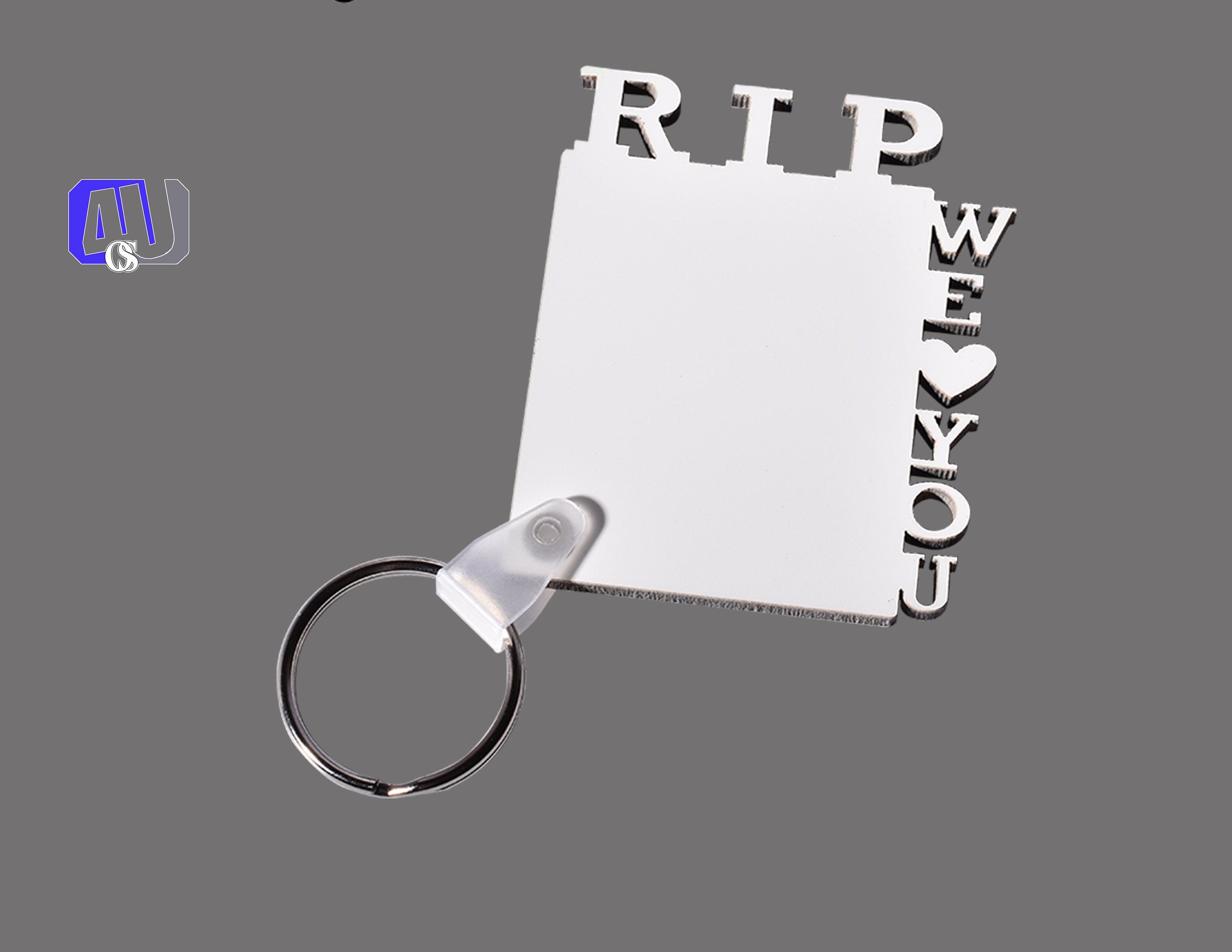 Custom RIP Keychain MDF Keychain Key Ring Chain for Women - Etsy