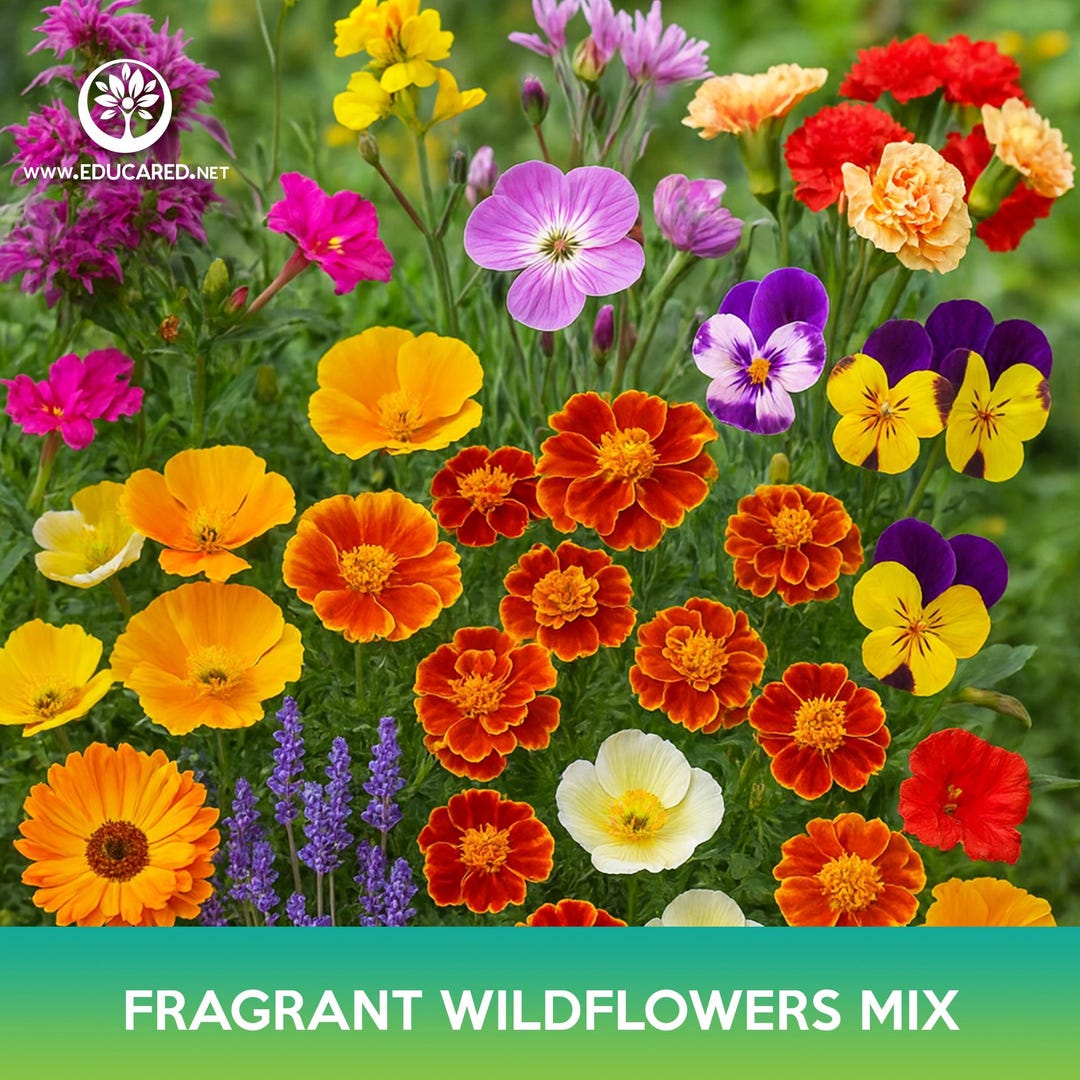 Fragrant Flowers Mix Seeds - Etsy
