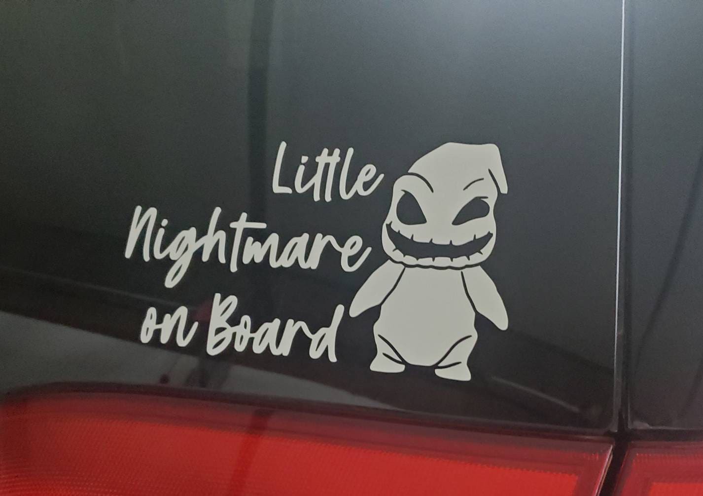 Little Nightmare on Board Car Decal nightmares Option Too - Etsy