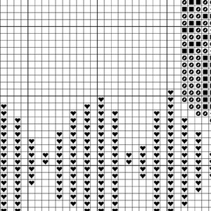 Rock N Roll Cross Stitch Pattern PDF, Music on Air Quote, Microphone ...