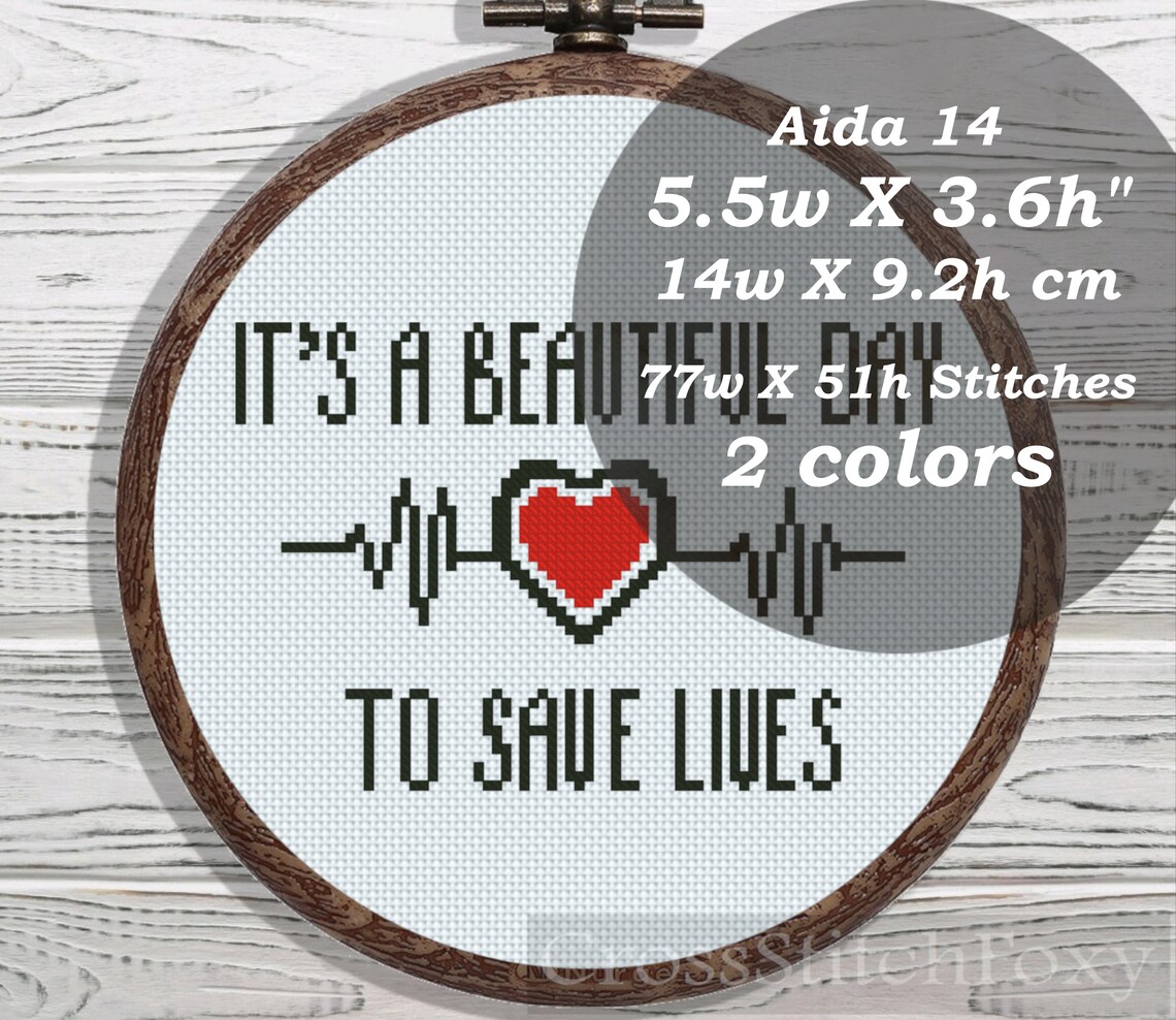 Heart Cross Stitch Pattern PDF Small Cross Stitch | Etsy