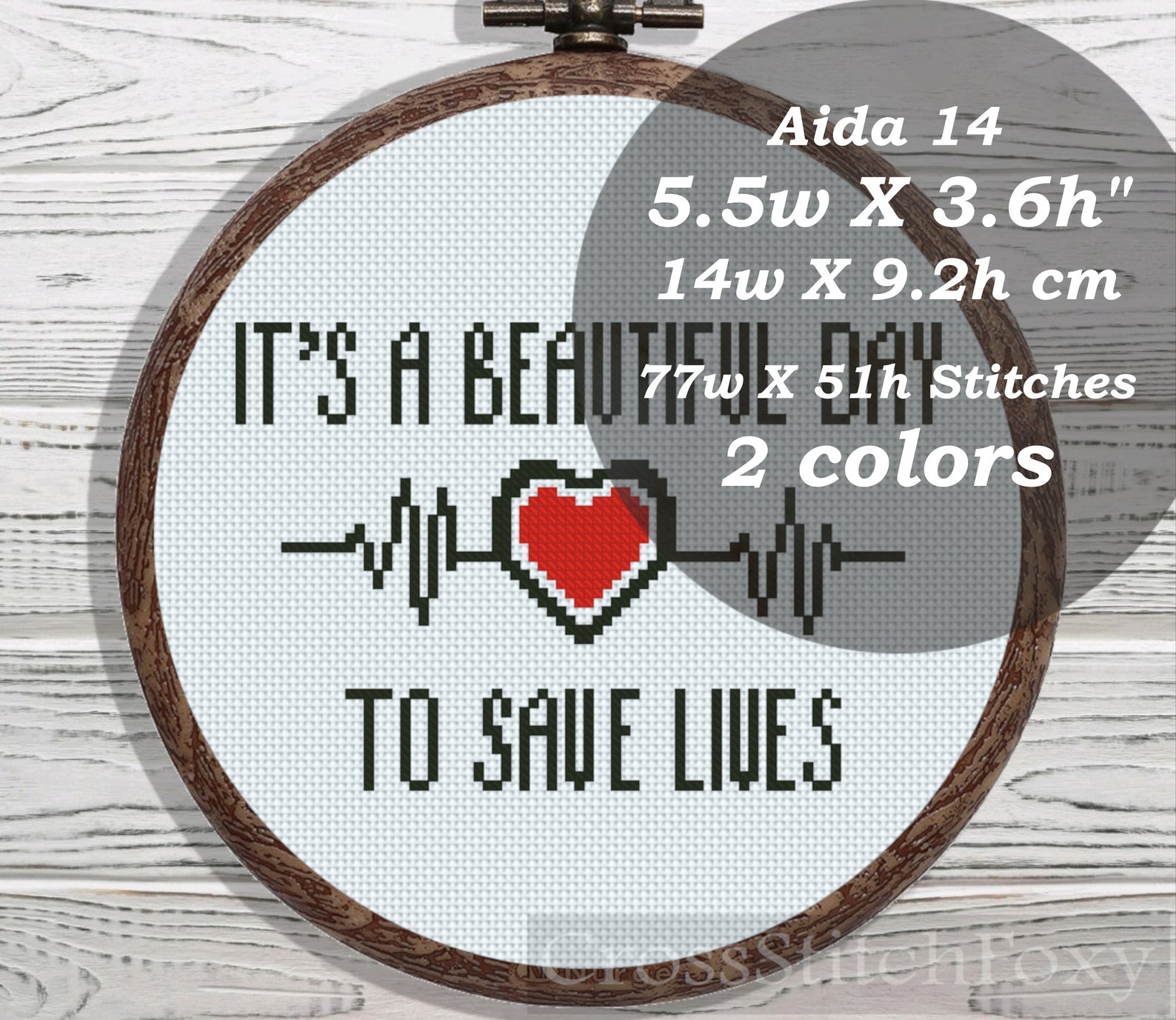 Heart Cross Stitch Pattern PDF Small Cross Stitch - Etsy