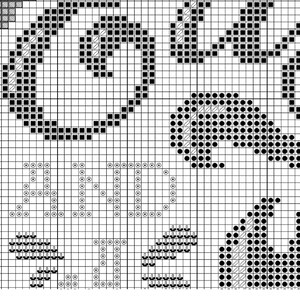 Easter Blessing Cross Stitch Pattern PDF, Easter Egg Cross Stitch ...