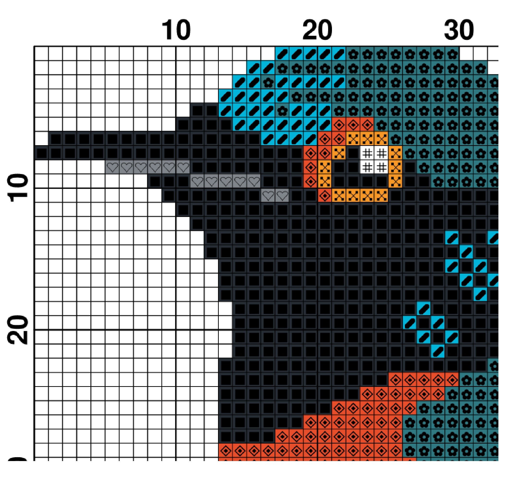 Bluebird Cross Stitch Pattern: Small Bird Decor (PDF Pattern) - Etsy