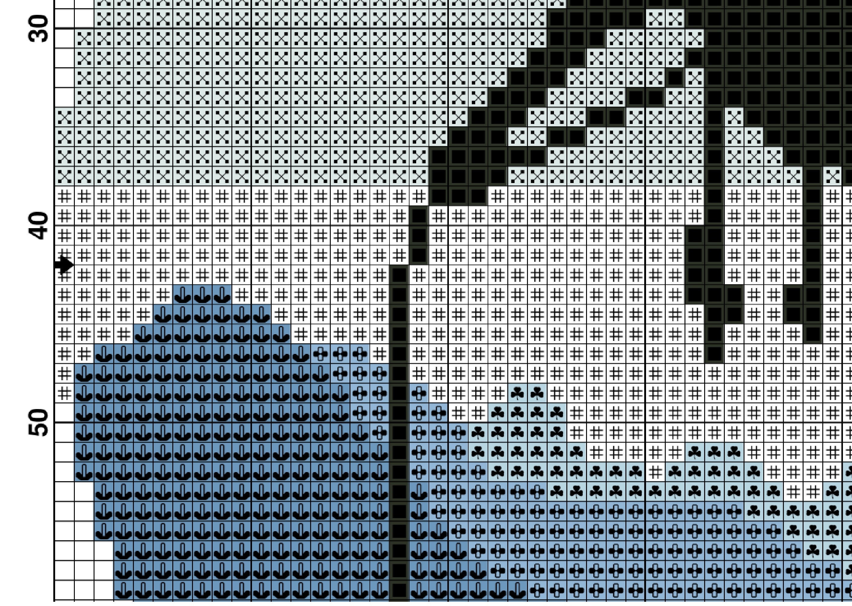 Rock Climbing Landscape Cross Stitch Pattern (PDF Download) - Etsy