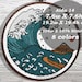 The Great Wave Cross Stitch Pattern PDF Ocean Wave Easy Small - Etsy