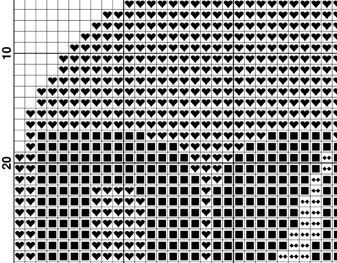 Rock Cross Stitch Pattern PDF Music Cross Stitch Pattern - Etsy