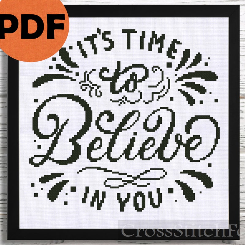 Quote Cross Stitch - Etsy