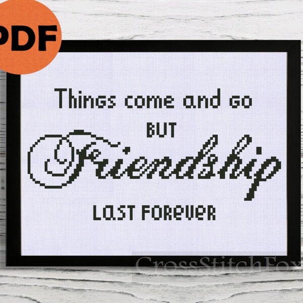 Friendship Cross - Etsy