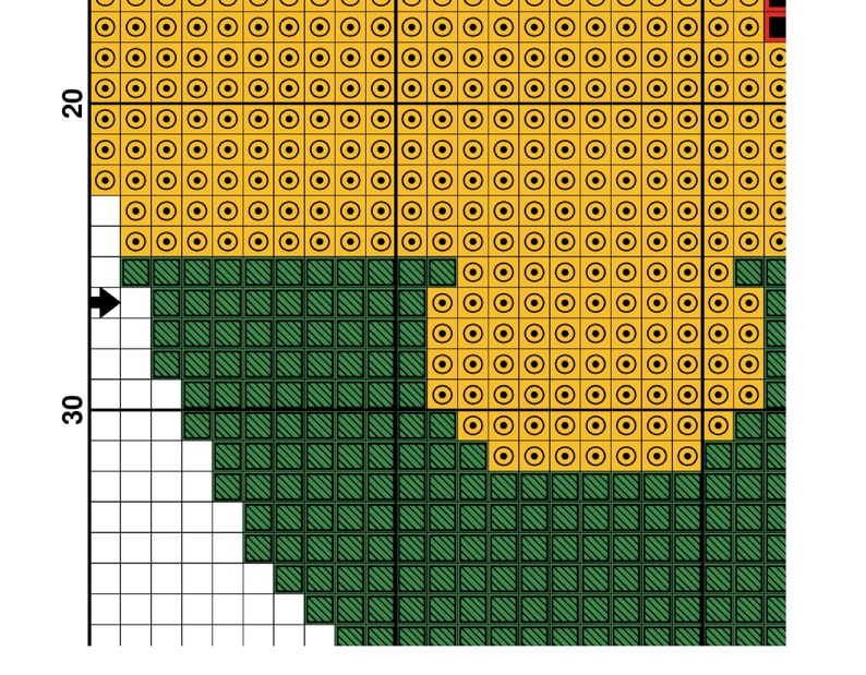 Autism Heart Cross Stitch Pattern PDF Autism Awareness Day | Etsy
