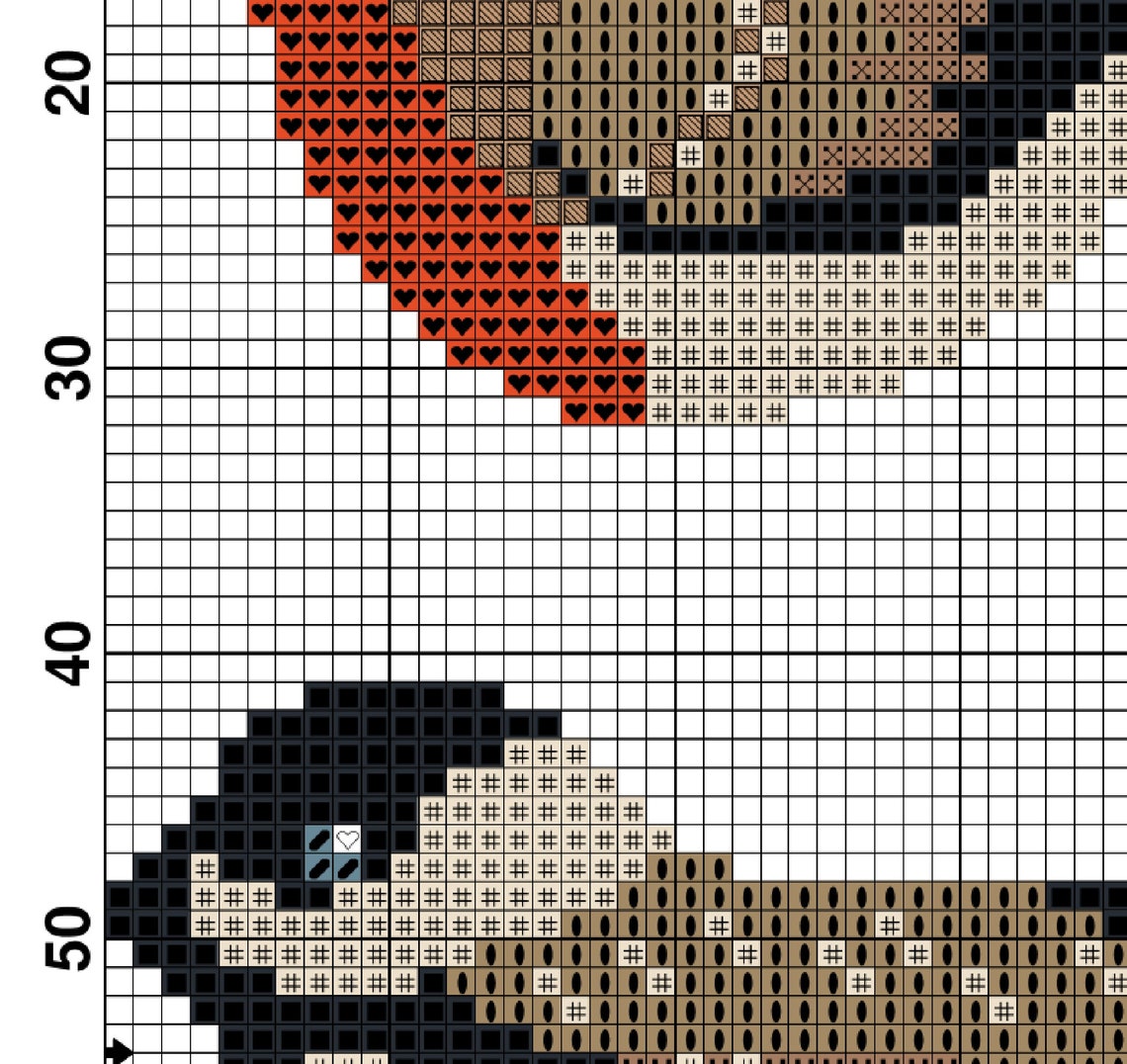 Small Birds cross stitch patterns PDF easy cross stitch | Etsy