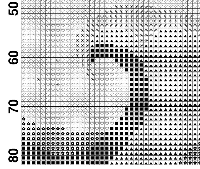 Wave Cross Stitch Pattern PDF Great Wave Cross Stitch - Etsy