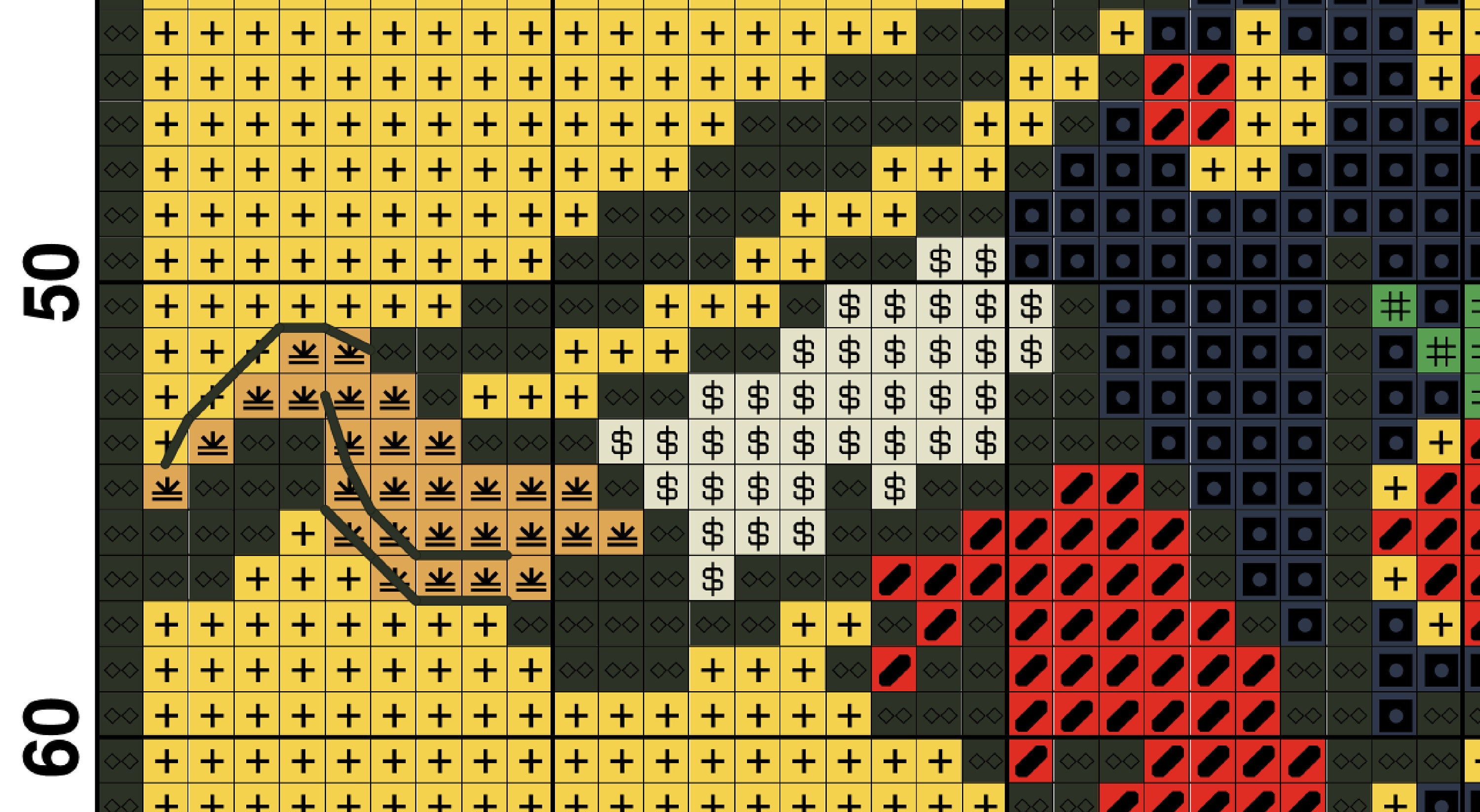 Tarot Cross Stitch Pattern Instant Download PDF the Fool | Etsy