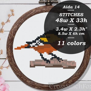 Small Birds Cross Stitch Patterns Set PDF Digital Download Tiny Birds ...