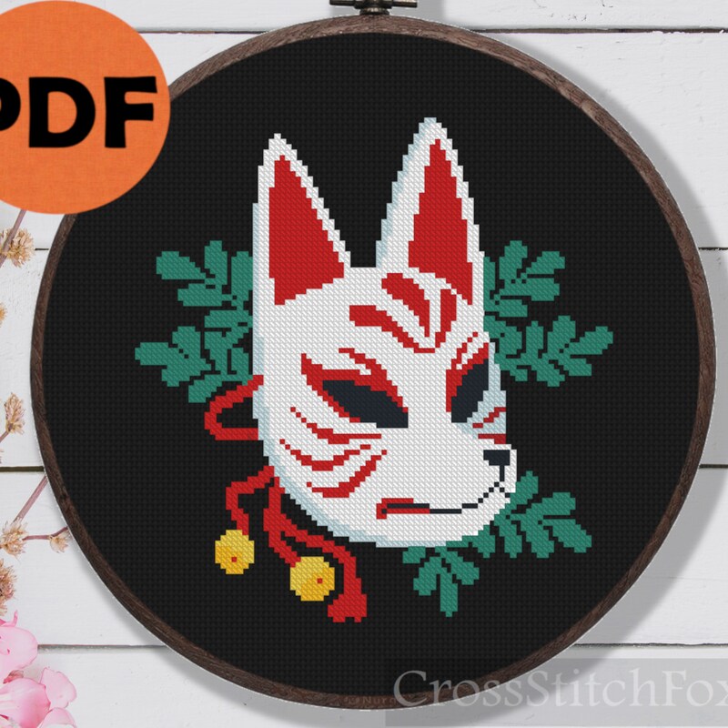 Cross Stitch Mask - Etsy