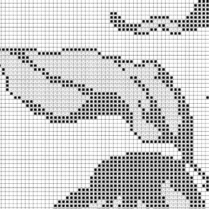 Rose Cross Stitch Pattern: Floral Wall Decor (PDF Pattern) - Etsy