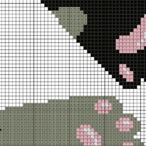 Cat Paws Cross Stitch Pattern PDF, Pet Paws Cross Stitch Pattern, Cat ...