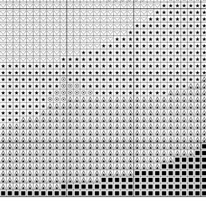 Wave Cross Stitch Pattern PDF, Great Wave Cross Stitch Pattern, Scenery ...