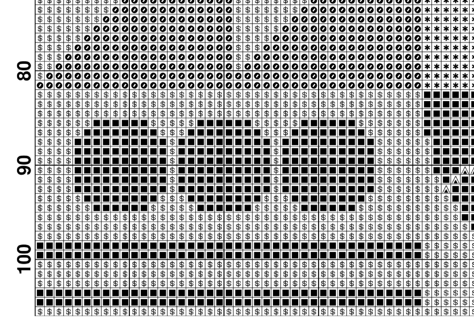 Geometric Cross Stitch Pattern Easy Modern Cross Stitch - Etsy