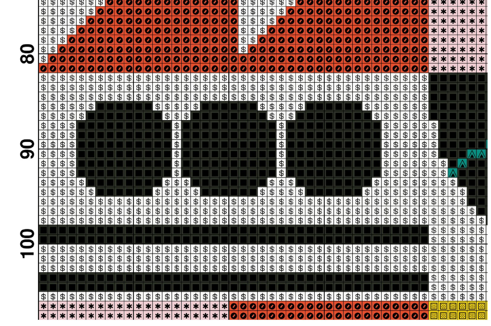 Geometric Cross Stitch Pattern Easy Modern Cross Stitch - Etsy