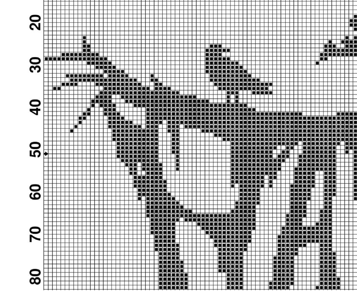 Happy Halloween Spooky Scarecrow Cross Stitch Pattern PDF - Etsy